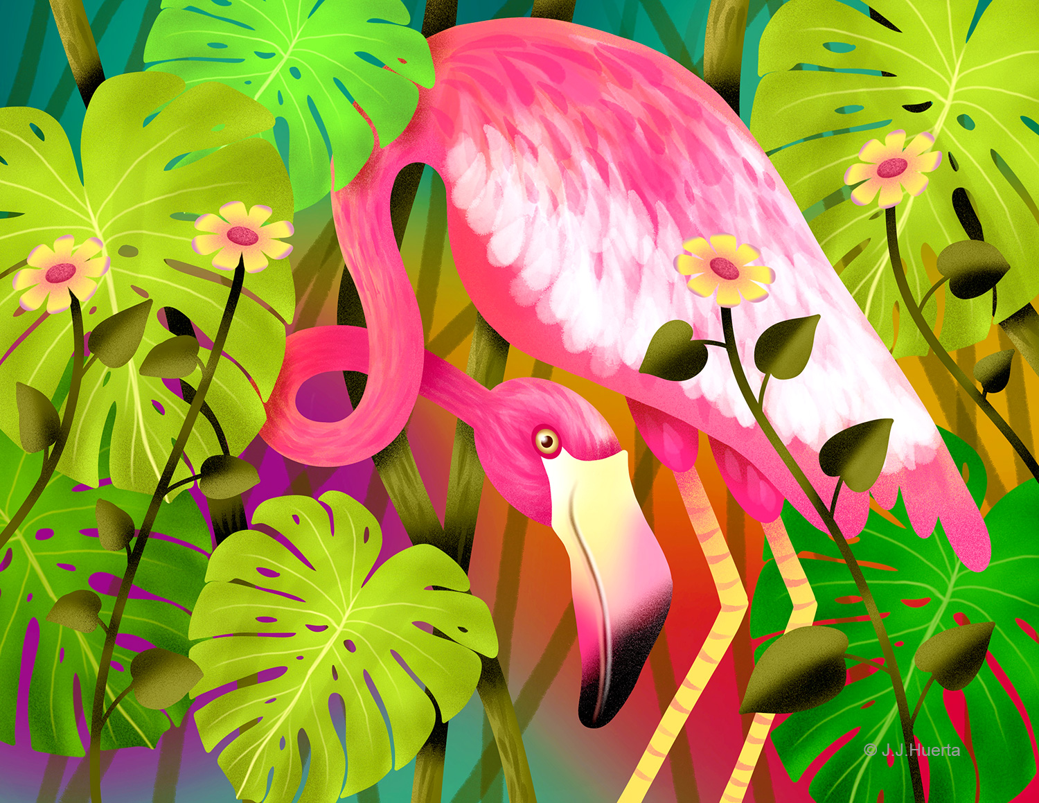 Rousseau & Audubon: A Procreate® Digital Art Lesson - J.J.HUERTA